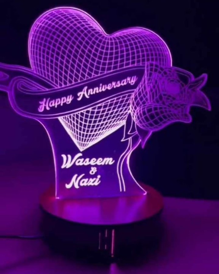 customize led lamp - Customize Gifts Lahore